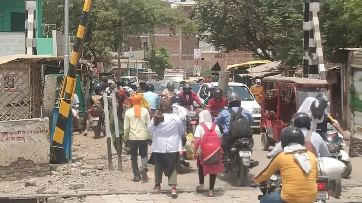 Kanpur के पनकी पड़ाव रेलवे क्रासिंग पर ओवरब्रिज जल्द, बनने लगी डीपीआर ...
