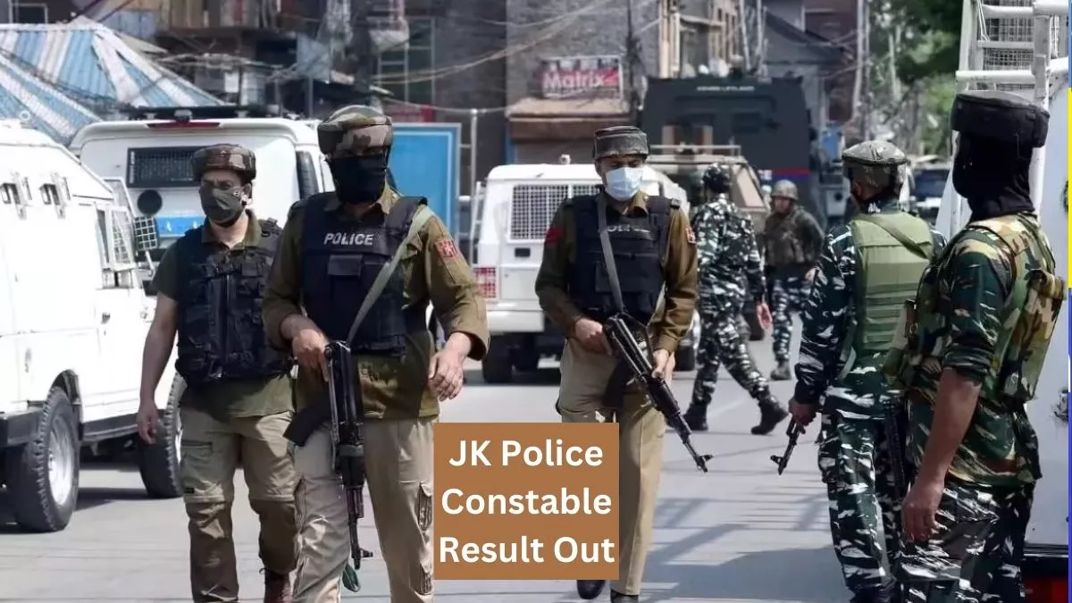 JK Police Constable Result हुआ घोषित, jkssb.nic.in पर करें चेक, दिसंबर ...