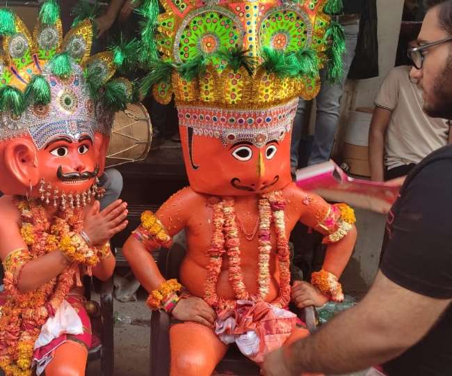 Hanuman Janmotsav 2022 पानीपत में नगर भ्रमण को निकले हनुमान जगह जगह