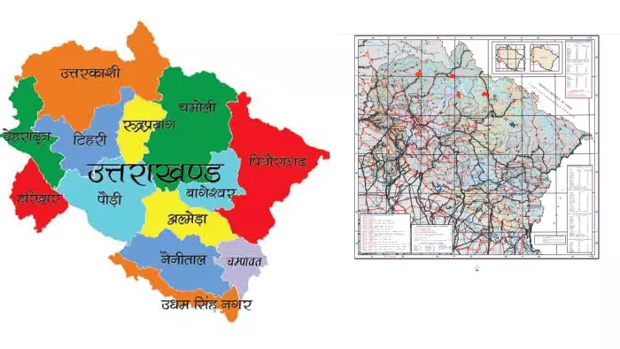 Uttarakhand New Map: 17 साल बाद उत्तराखंड का नया नक्शा आया सामने, सर्वे ...