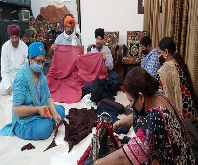 Turban For Mask: तेजी से चल रहा अभियान, अब तक पुरानी पगड़ियों से तैयार ...