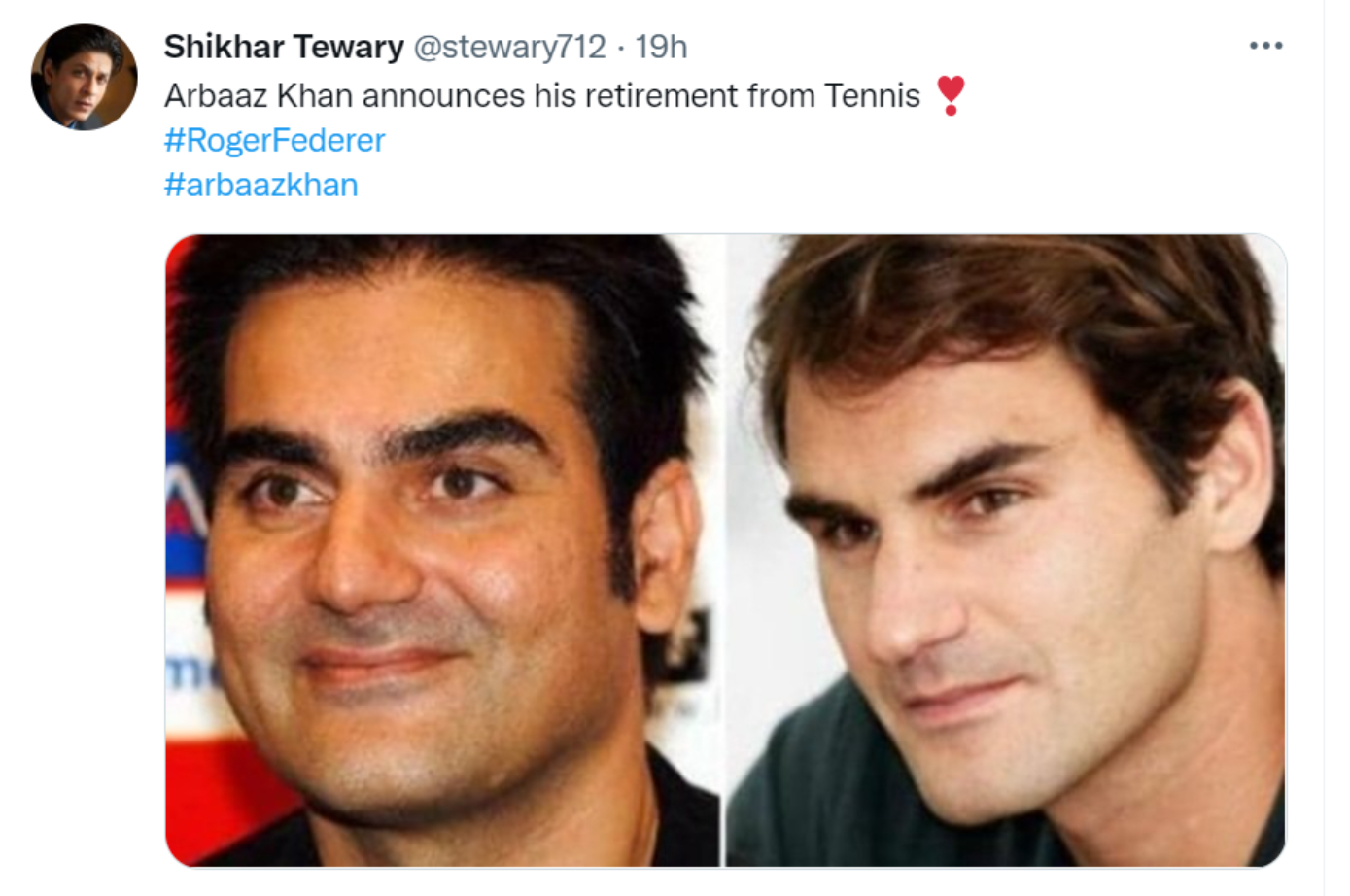Roger Federer Retires: अरबाज खान की तस्वीर शेयर कर यूजर्स बोले- 'मिस करेंगे', देखें ये मजेदार ...