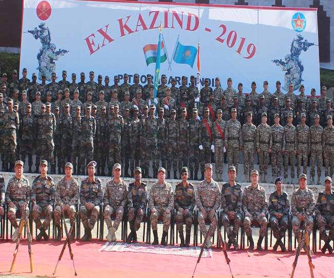kazind 2019 भारत-कजाकिस्तान संयुक्त युद्धाभ्यास ने प्रगाढ़ किए दोनों ...