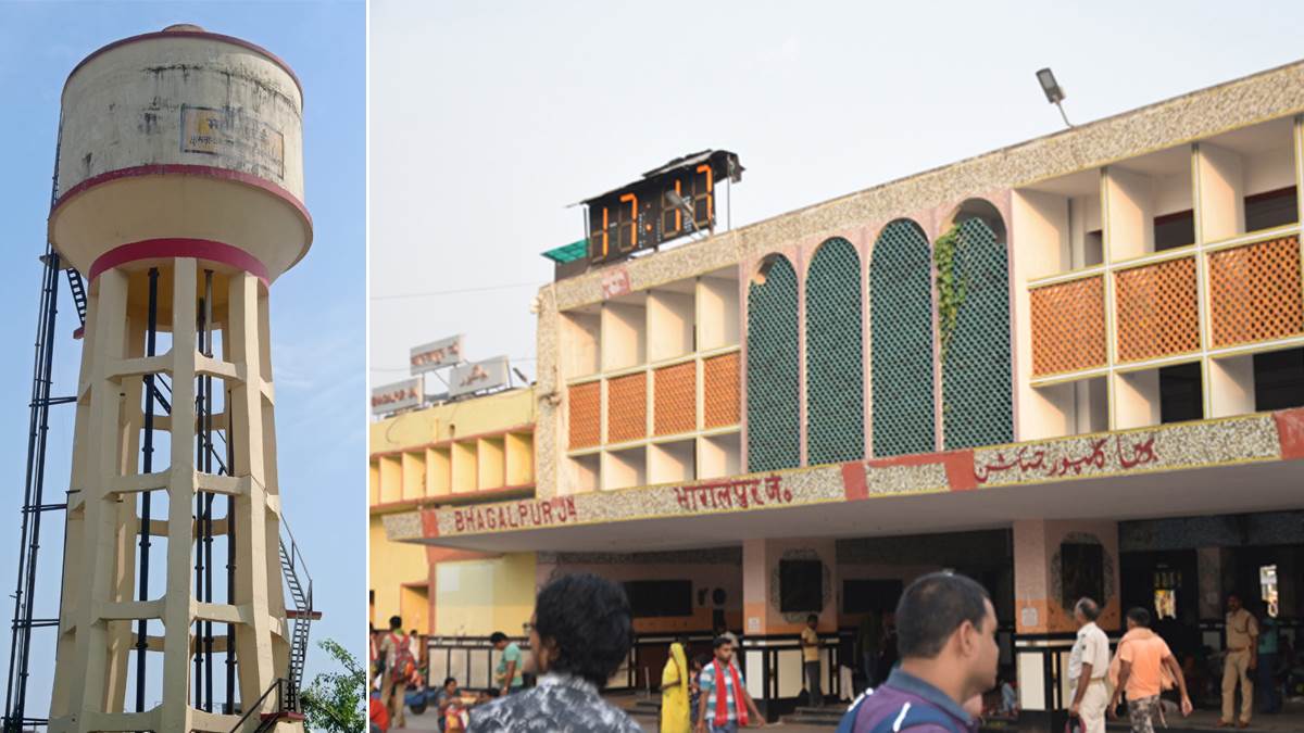 भागलपुर रेलवे जंक्शन के 70 फीट ऊंचे जल मीनार में शव, सामने है जीआरपी थाना, बगल में ही आरपीएफ का ...