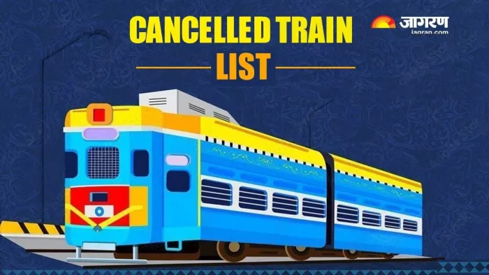 Train Cancelled Today: रेलवे ने कैंसिल की 200 से अधिक ट्रेनें, यात्रा करने से पहले देख लें ये ...