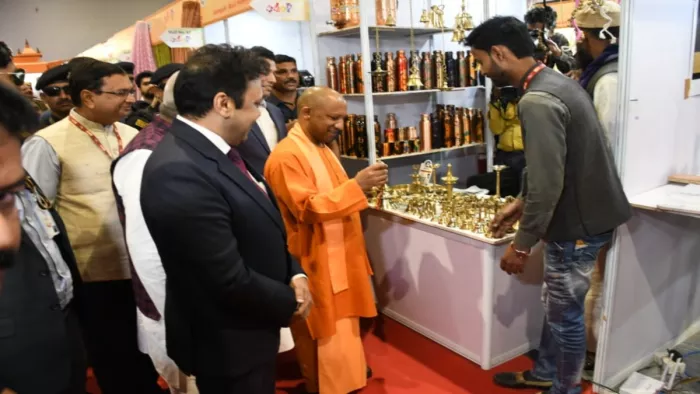 Delhi International Trade Fair : अंतरराष्ट्रीय मेले में पहुंचे CM योगी ...