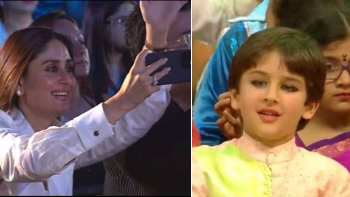 Taimur Ali Khan Video: बेटे तैमूर की डांस परफॉर्मेंस ने जीता मां Kareena Kapoor का दिल, देखें ...