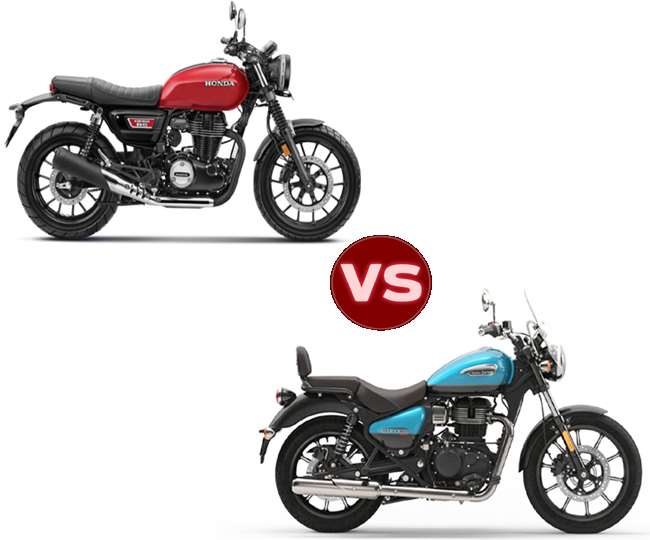 2021 Honda CB350 RS Vs Royal Enfield Meteor 350: जानें कौन सी ...