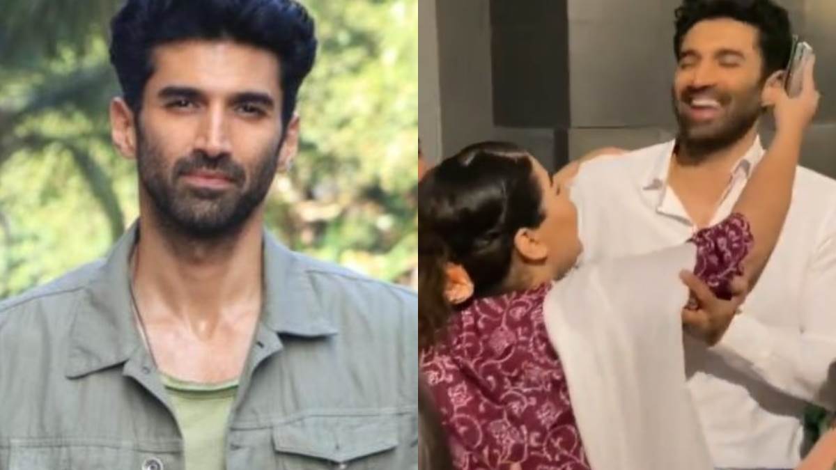 Aditya Roy Kapoor Video फीमेल फैन ने की आशिकी 2 एक्टर आदित्य को जबरदस्ती किस करने की कोशिश ...