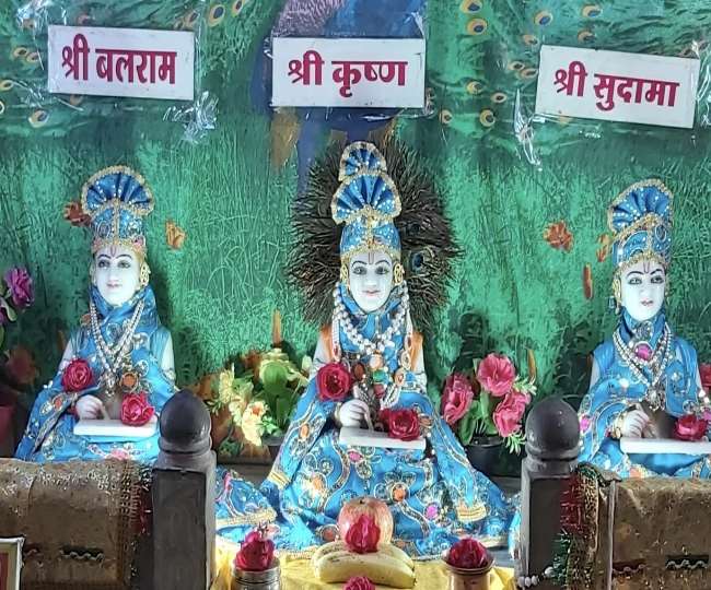भगवान श्रीकृष्ण ने उज्जैन में सीखी थी फूलों से रंग बनाने की कला ...