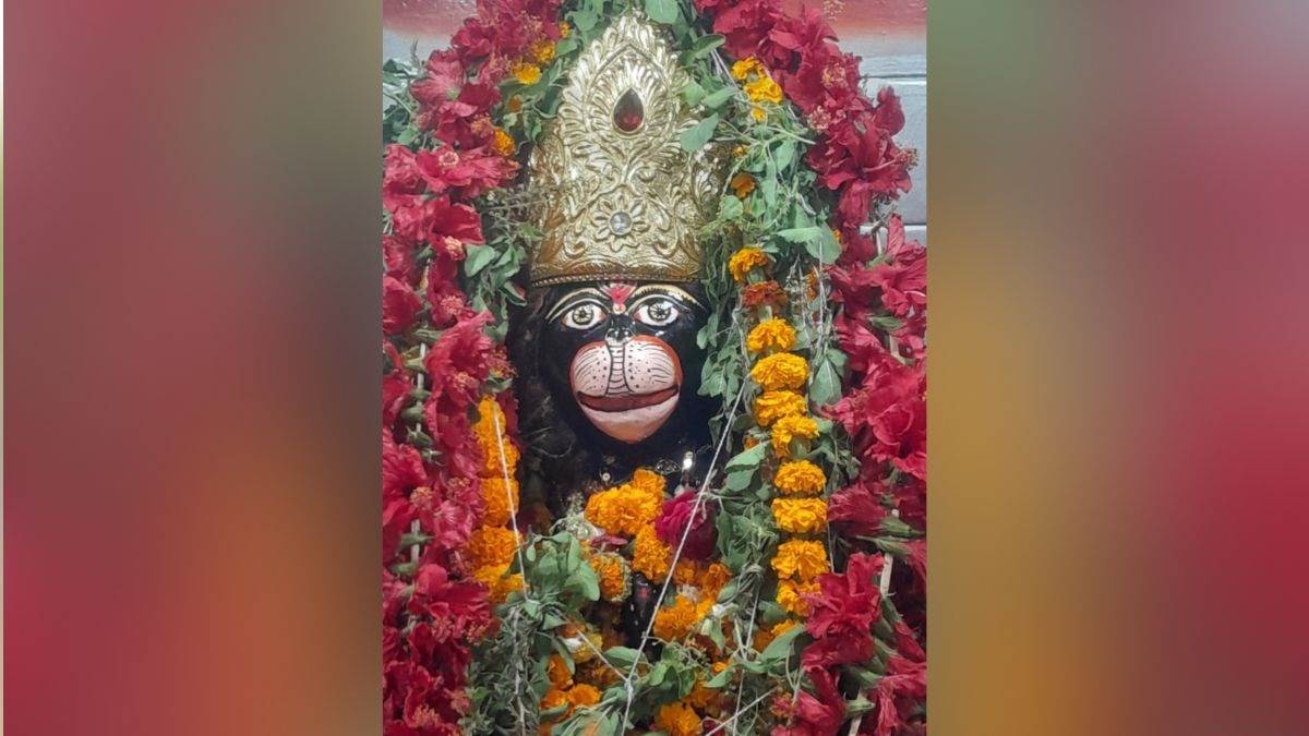 हनुमान जी की पूंछ से रिसता रहा खून... पटना में श्री काले हनुमान के ...