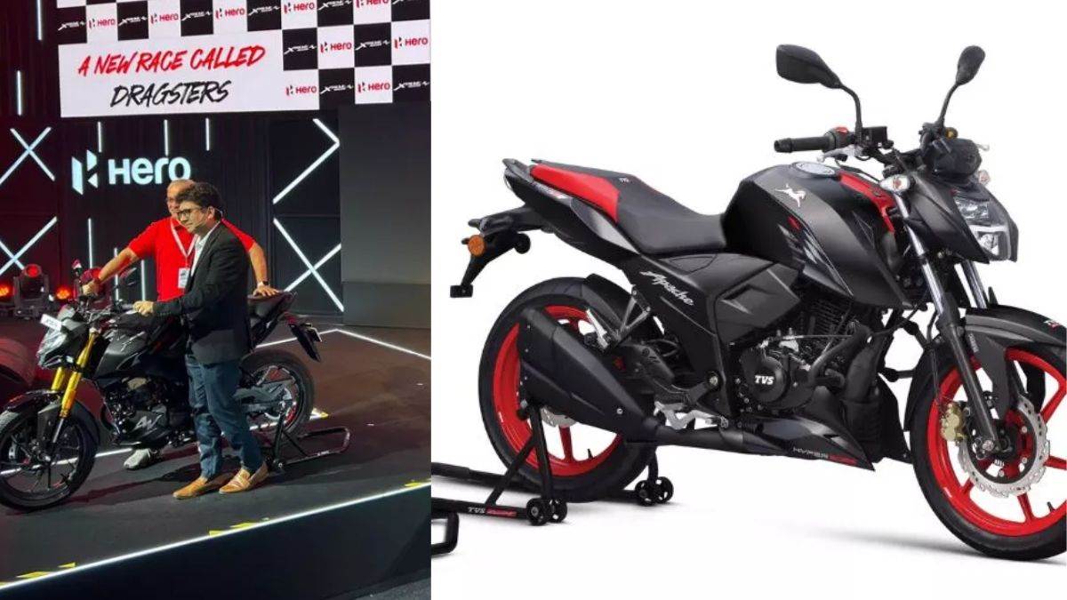 Hero Xtreme 160R 4V और TVS Apache RTR 160 4V में क्या है खास, एक-दूसरे ... Hero Xtreme 160R 4V और TVS Apache RTR 160 4V में क्या है खास, एक-दूसरे ...