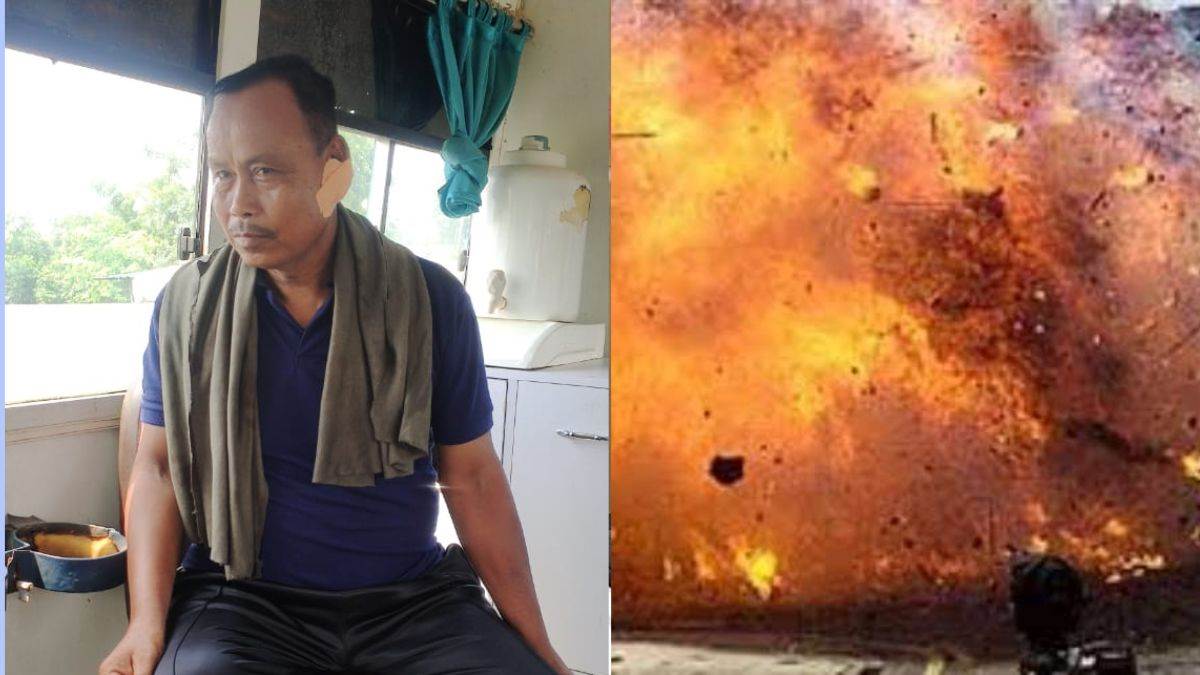 गोइलकेरा में नक्‍सलियों का खौफ: IED ब्‍लास्‍ट से घायल हुए CRPF के ASI, इलाज के लिए हेलीकाप्टर से ...