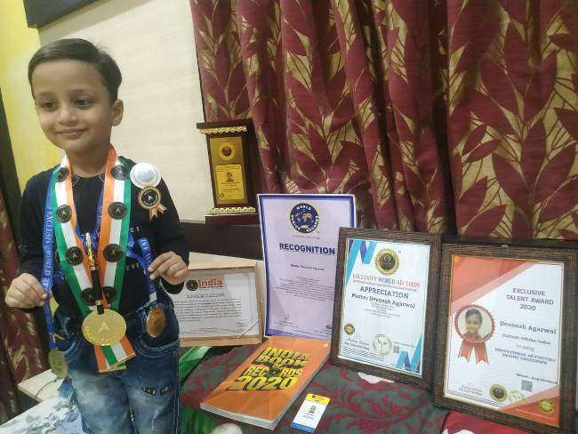 प्रतिभा उम्र की मोहताज नहीं, चार साल के बच्‍चे ने हासिल की ...