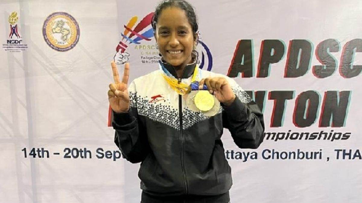 एशिया डेफ बैडमिंटन चैंपियनशिप में चमकीं गोरखपुर की गोल्डन गर्ल आदित्या ...