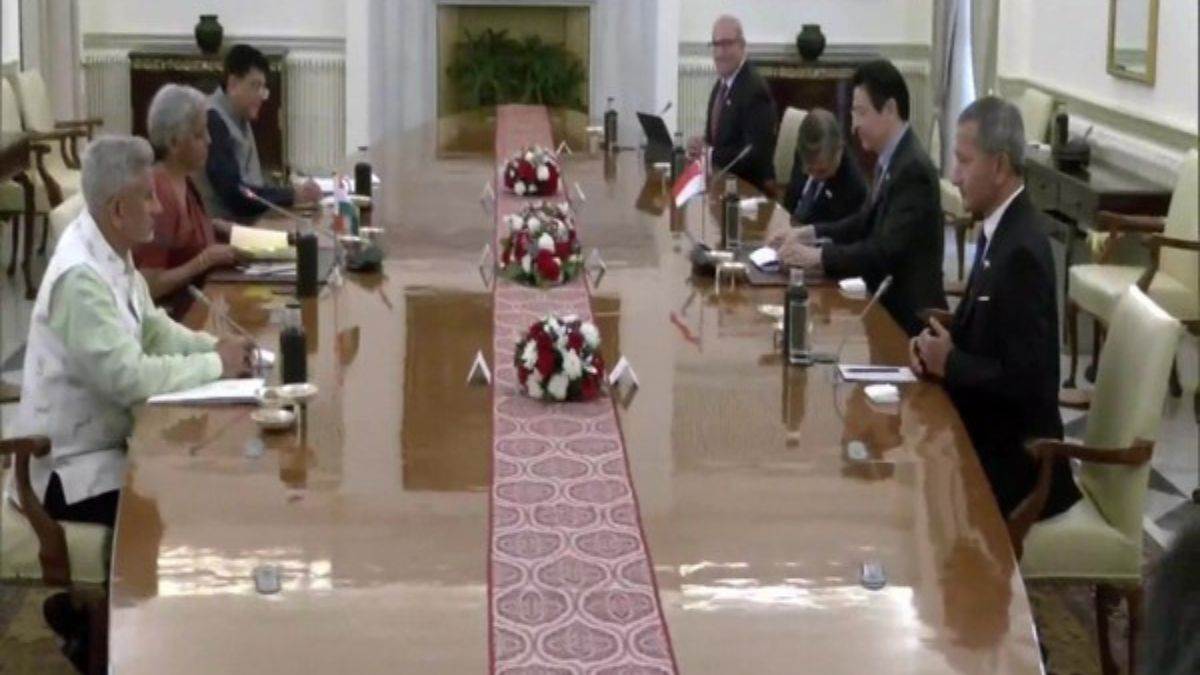 India Singapore Relations: भारत-सिंगापुर के बीच मंत्रिस्तरीय गोलमेज ...