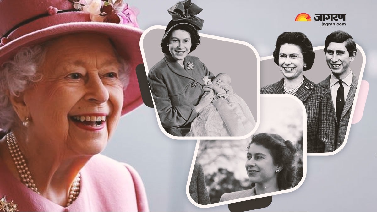 UK Queen's Coffin: ब्रिटेन में महारानी की अंतिम यात्रा के दौरान ...