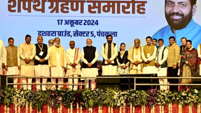 हरियाणा का बेदाग मंत्रिमंडल: किसी मंत्री पर नहीं कोई केस, CM समेत 14 ...