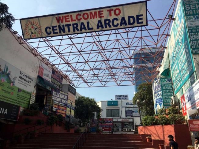 सेंट्रल आर्केड मार्केट की बदली सूरत, शाम को बढ़ी रौनक - Central arcade ...