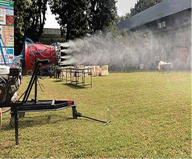वैज्ञानिकों ने स्मॉग से निपटने के लिए बनाया नया स्प्रेयर, दिल्ली के ...