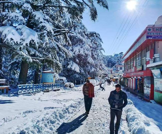 Uttarakhand Weather: मसूरी और नैनीताल की पहाड़ि‍यों पर हुआ हिमपात ...