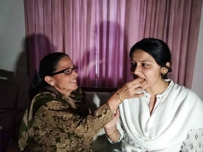 स्वाति डोगरा ने बिना कोचिंग हासिल किया दूसरा स्थान