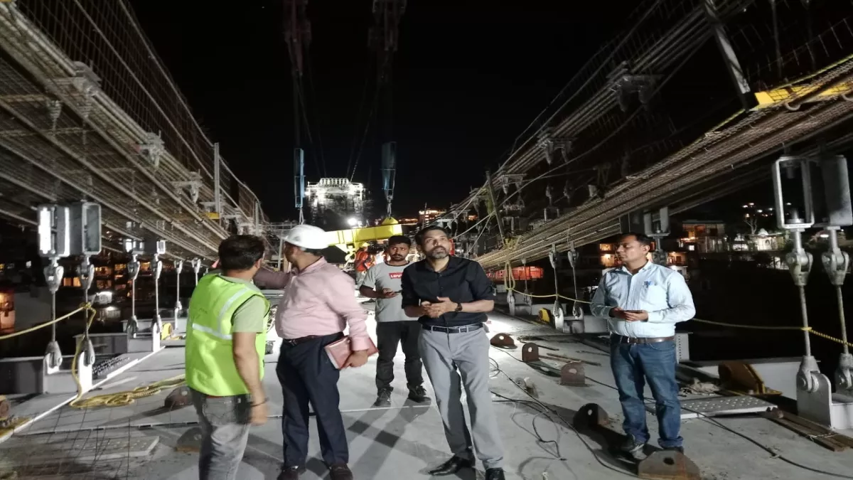 Rishikesh के बजरंग सेतु पर बड़ा अपडेट, 75 प्रतिशत निर्माण कार्य पूरा ...