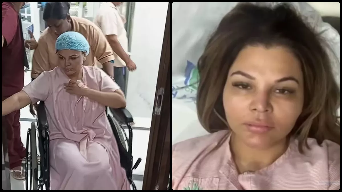 दिल रो रहा है Rakhi Sawant की सर्जरी से पहले एक्स हसबैंड को लगा