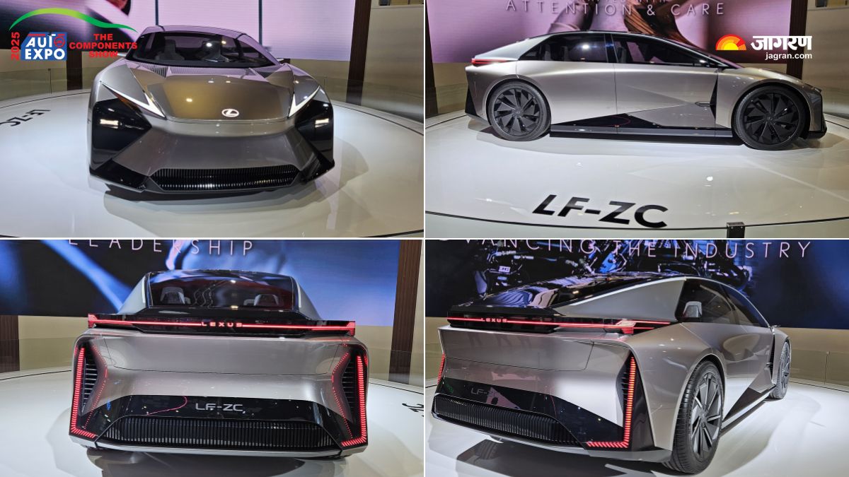 Auto Expo 2025: Lexus LF-ZC Concept हुई पेश, साइंस-फिक्शन फिल्म की कार ...