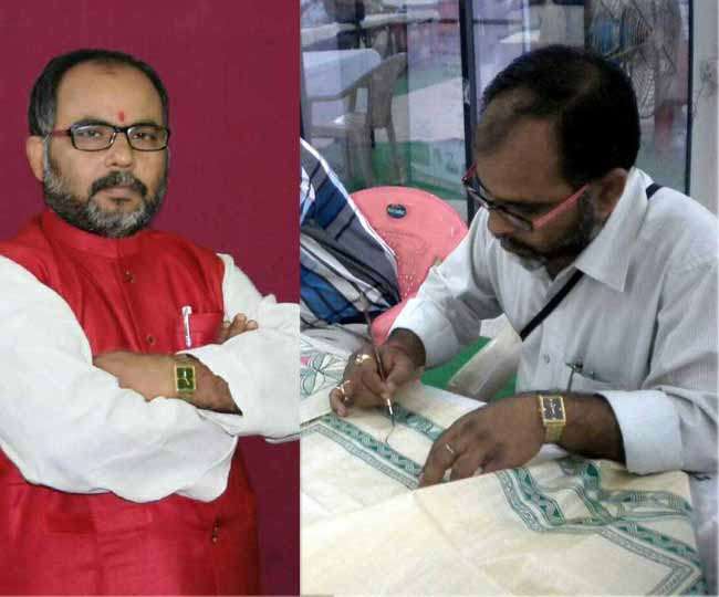 घर सजे मंजूषा से : सृजनशीलता और निष्ठा से मनोज ने दिलाया मंजूषा कला को ...