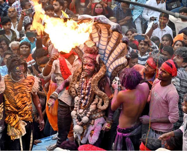 Mahashivratri: दूल्हा बने महादेव, बारात में देवताओं संग झूमे भूत-पिशाच ...