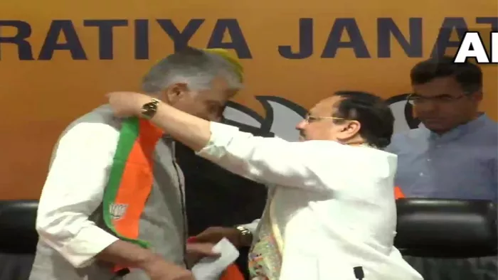 पंजाब कांग्रेस के पूूर्व प्रधान सुनील जाखड़ भाजपा में शामिल, कुछ दिन ...