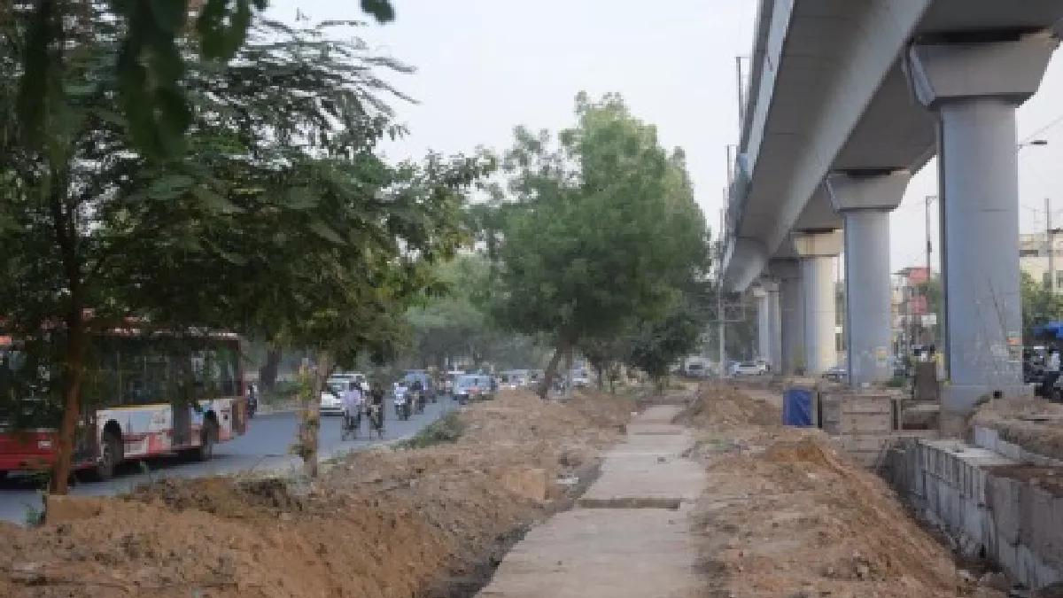 Delhi: 'पेड़ में अटका' इंडिया गेट से बदरपुर बार्डर को सिग्नल फ्री करने ...