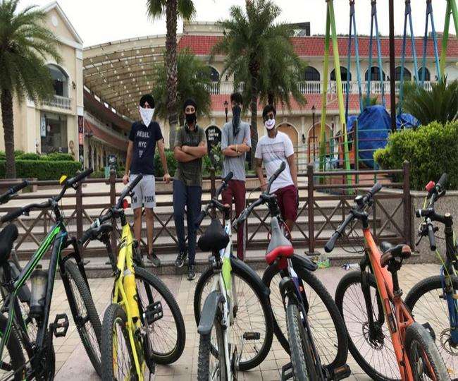 लॉकडाउन के बाद बदली लाेगाें की जीननशैली साइकिल क्लब बनाकर एमजीएन के ...