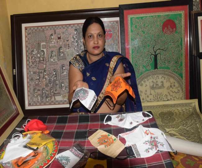 Painter Mamta Devi: कोरोना संकट में मधुबनी चित्रकारी बनी 50 परिवारों के ...