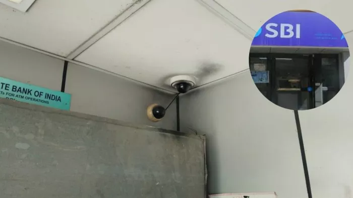 Punjab News: चोरों ने SBI ATM को बनाया निशाना, कैमरे पर काले रंग का ...