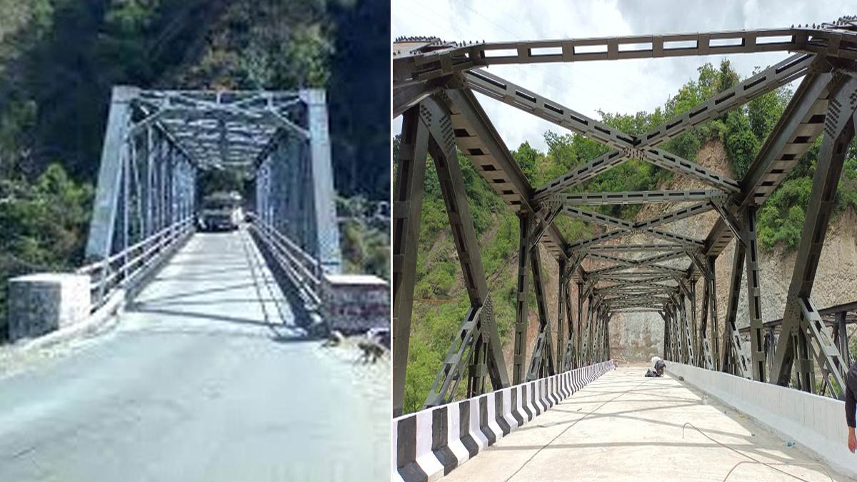 हल्द्वानी से अल्मोड़ा को जाेड़ने वाला रानीबाग में डबल लेन पुल तैयार ...