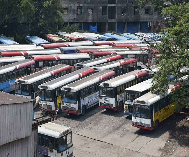 तेलंगाना : लगातार 15वें दिन TSRTC कर्मचारियों की हड़ताल जारी ...