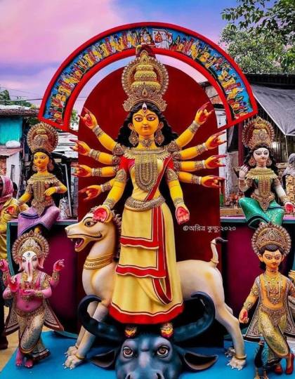 सोरहाई और कोहवर पेंटिग से सजे पंडाल में विराजेंगी मां - Dussehra ...