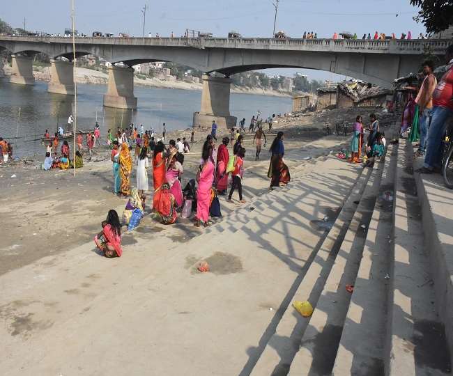 Chhath Puja Ghats Muzaffarpur: छठ पूजा के लिए तैयार मुजफ्फरपुर के छठ ...