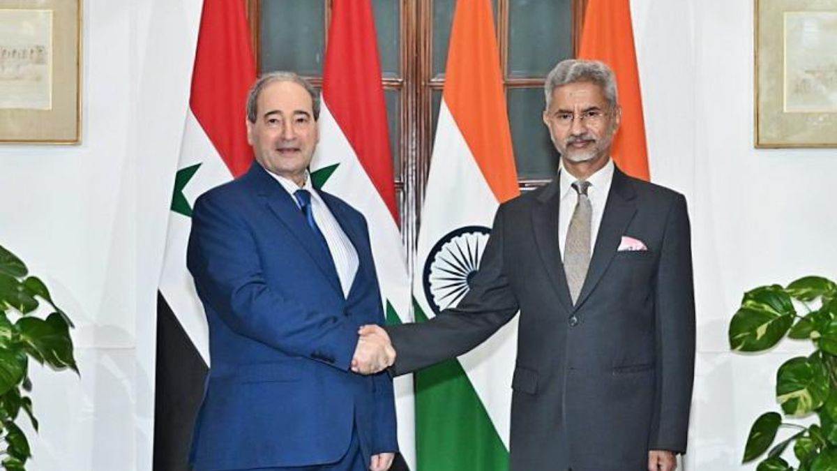 India-Syria Ties: एस जयशंकर ने सीरिया के विदेश मंत्री से की मुलाकात ...