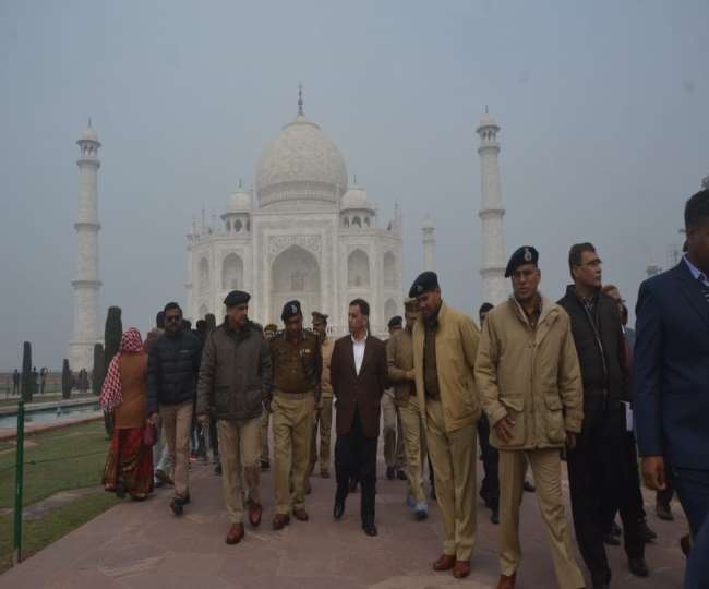 ADG सुरक्षा के निर्देश, ताज पर ड्रोन उड़ाना अब माफी योग्‍य नहीं Agra ...