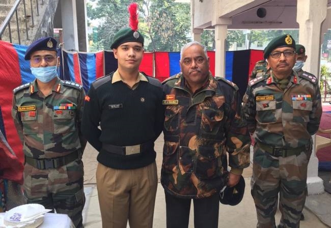रुद्रपुर में मेजर जनरल ने एनसीसी बटालियन का किया दौरा - Major General ...