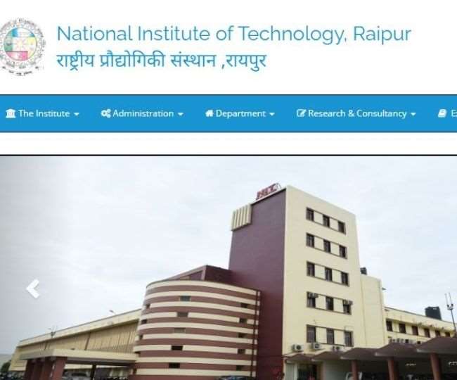 NIT Raipur Recruitment 2021: नेशनल इंस्ट्टीयूट ऑफ टेक्नोलॉजी में ...