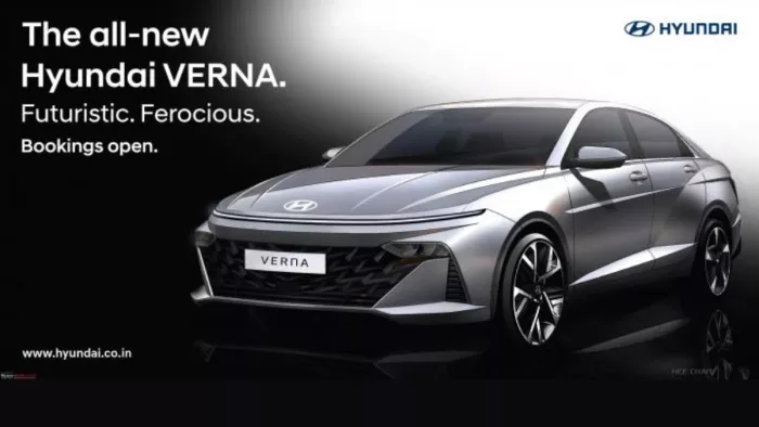 Hyundai Verna 2023 First Look: हुंडई वरना का स्केच आया सामने, शानदार ...
