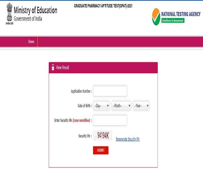 NTA GPAT 2021 Result: ग्रेजुएट फार्मेसी एप्टीट्यूड टेस्ट के नतीजे gpat ... NTA GPAT 2021 Result: ग्रेजुएट फार्मेसी एप्टीट्यूड टेस्ट के नतीजे gpat ...