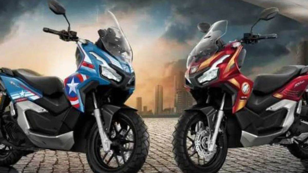 Honda ने पेश किया अपने पॉपुलर एडवेंचर स्कूटर का Iron Man और Captain ...