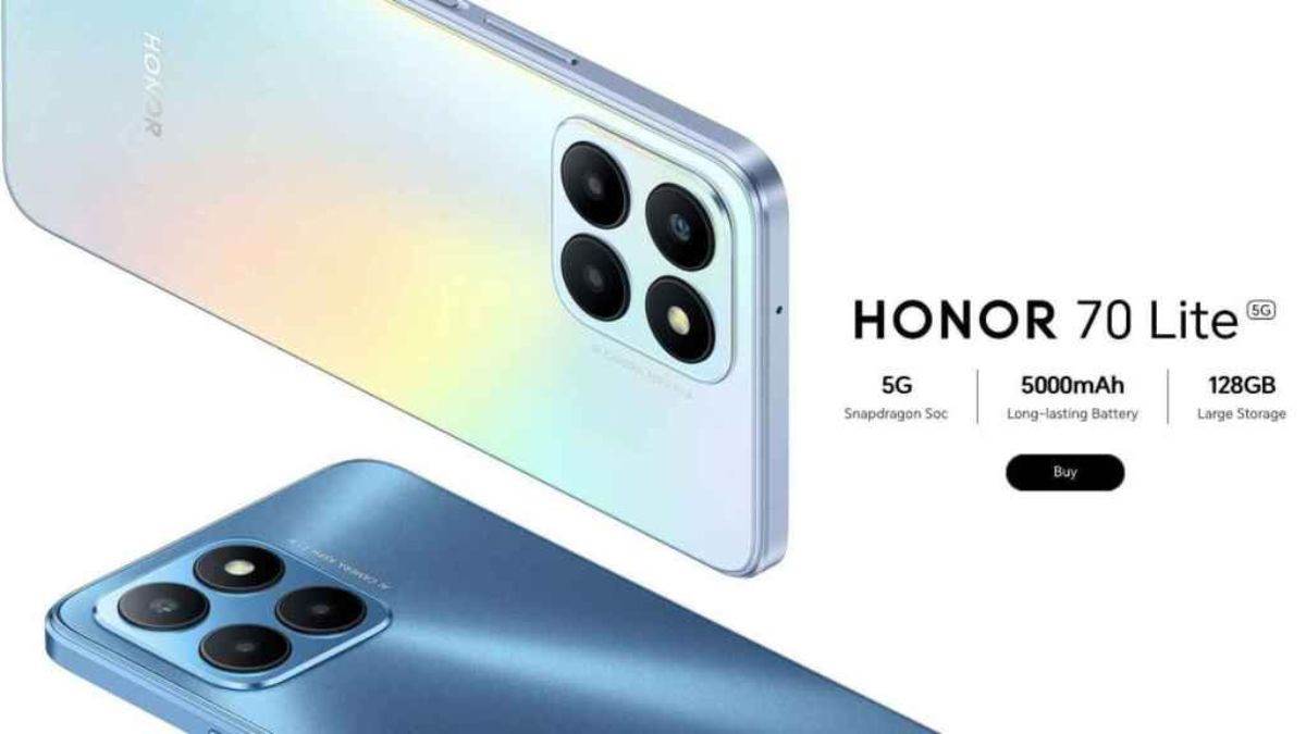 Honor 70 Lite 5G: 50MP कैमरा वाला नया स्मार्टफोन लॉन्च, जानें दाम व ...