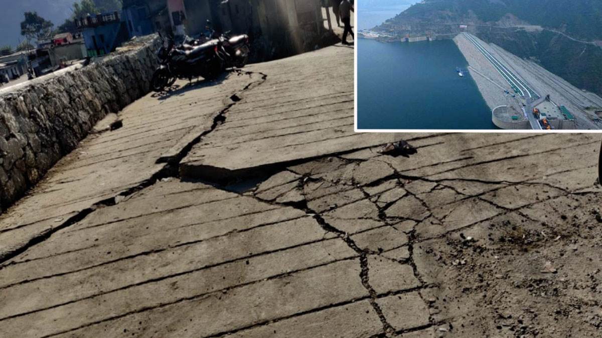 उत्‍तराखंड के सबसे बड़े बांध की झील से बढ़ रहा भूस्‍खलन का खतरा ...