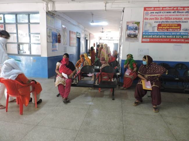 मरीजों को राहत दादरी के सरकारी अस्पताल में शुरू हुई ओपीडी मरीजों को ...